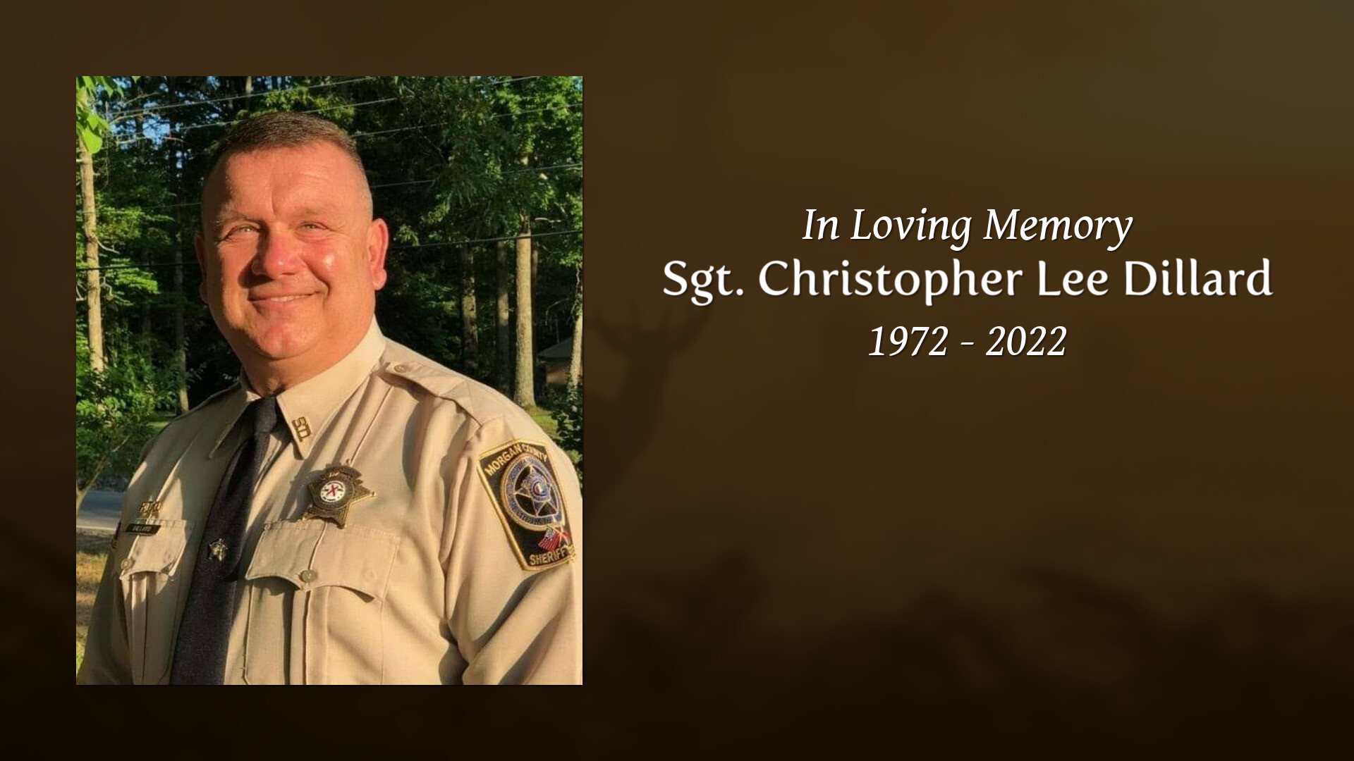 Sgt. Christopher Lee Dillard - Tribute Video