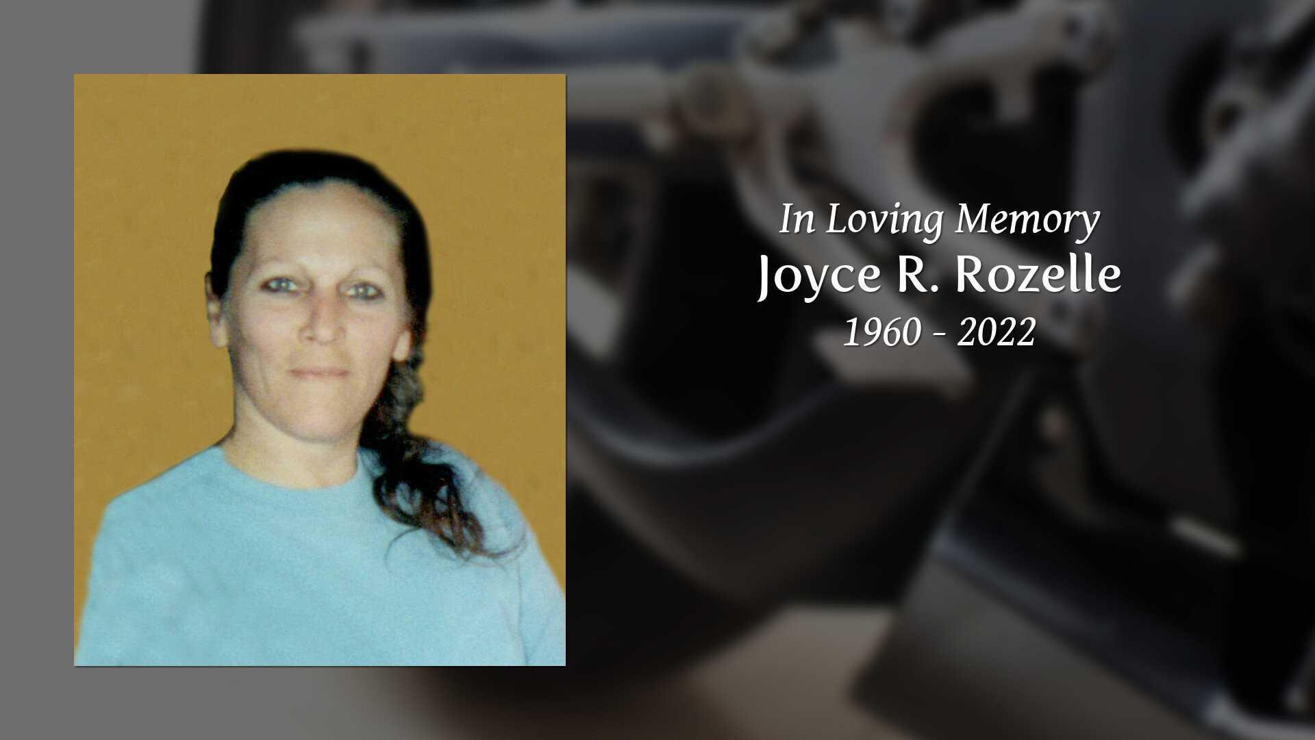 Joyce R. Rozelle - Tribute Video