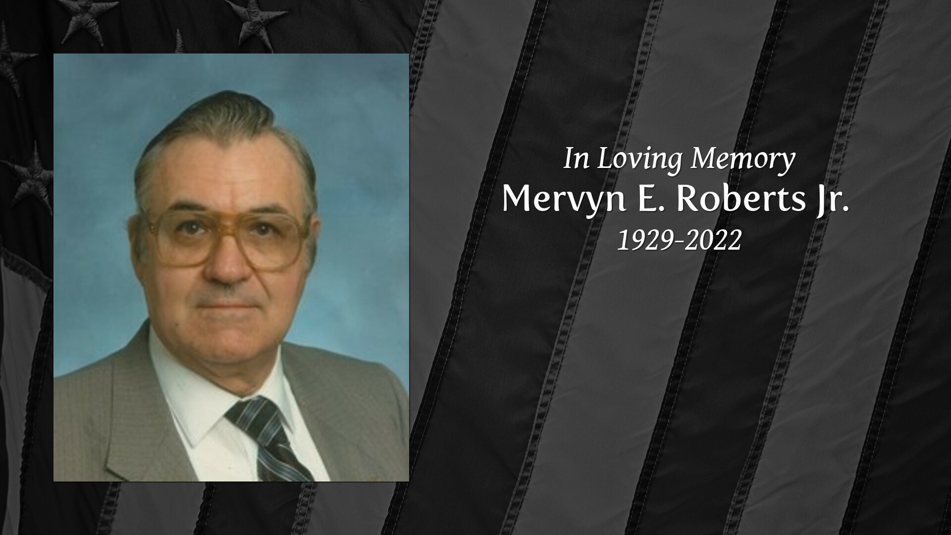 Mervyn E. Roberts Jr. - Tribute Video