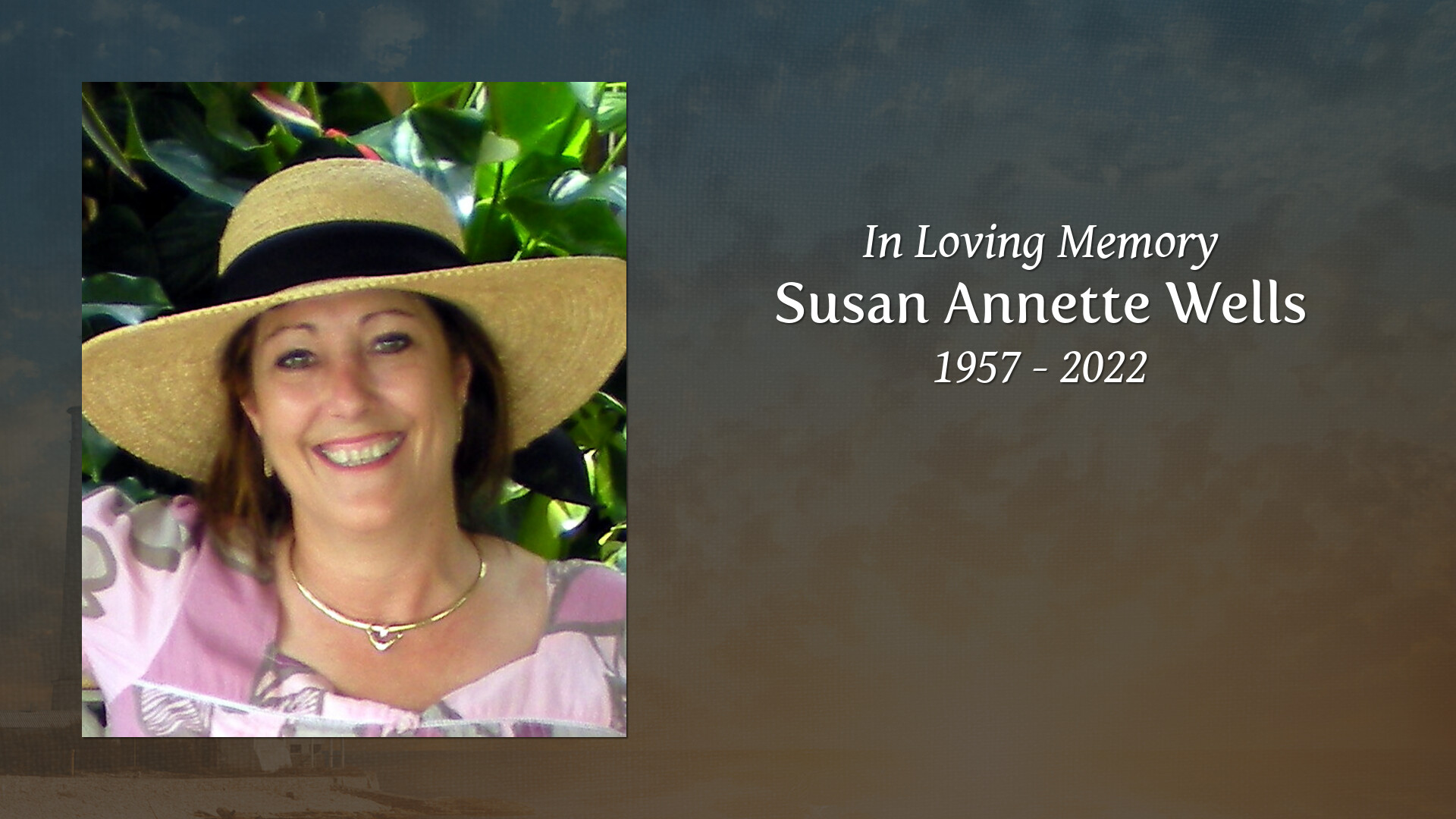 Susan Annette Wells - Tribute Video