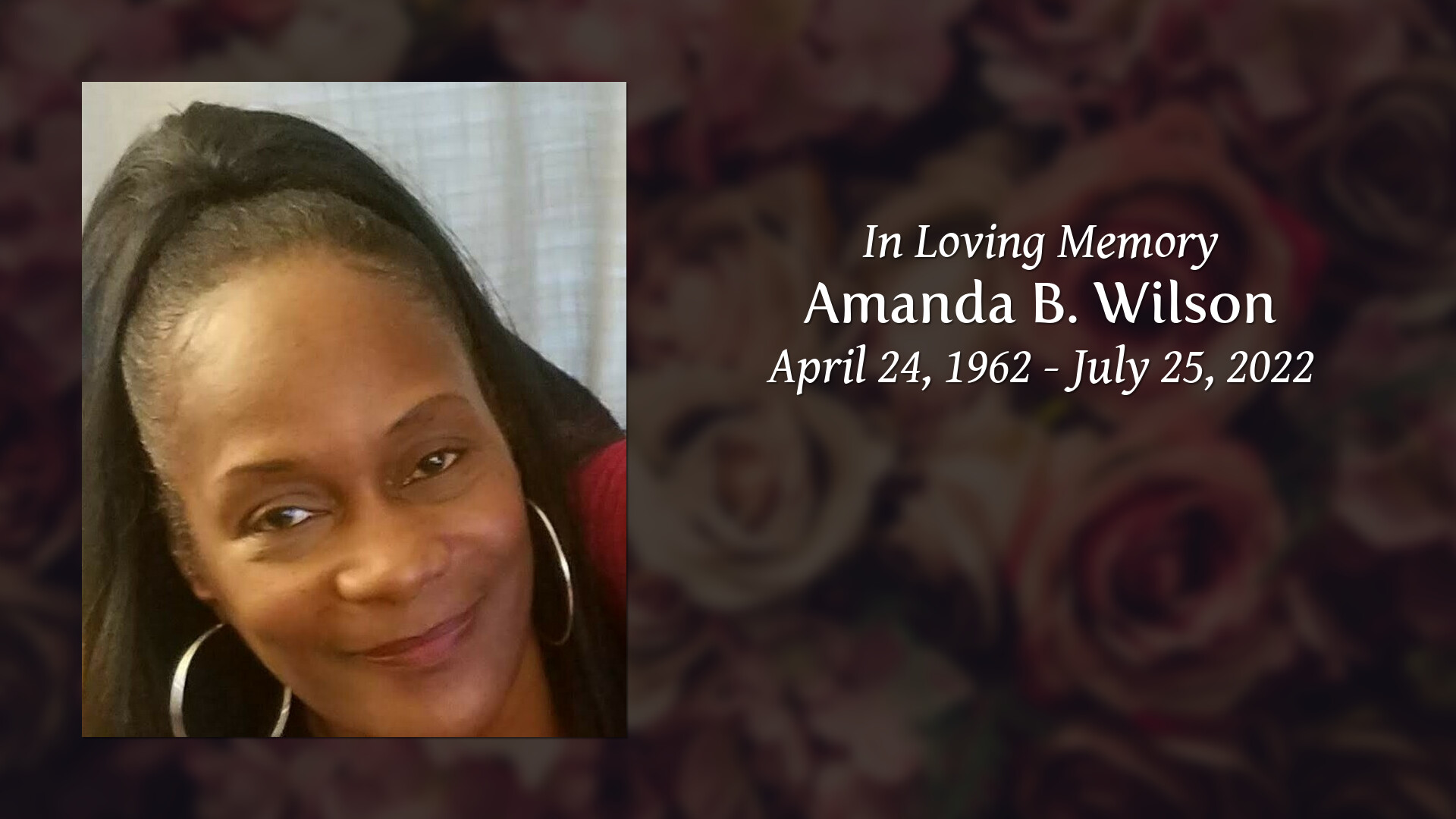 Amanda B. Wilson - Tribute Video