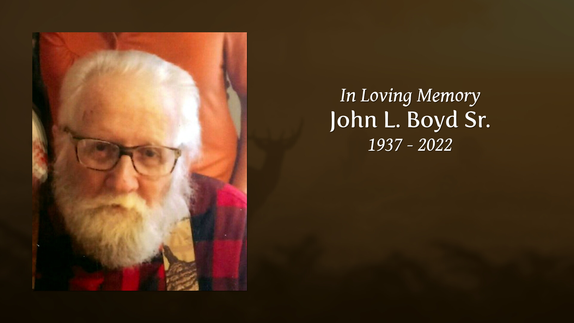 John L. Boyd Sr. - Tribute Video