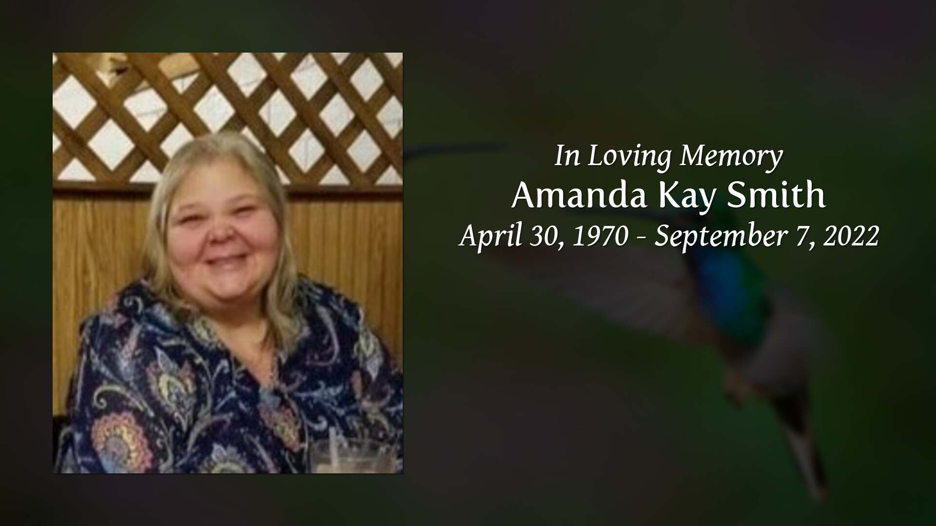 Amanda Kay Smith - Tribute Video