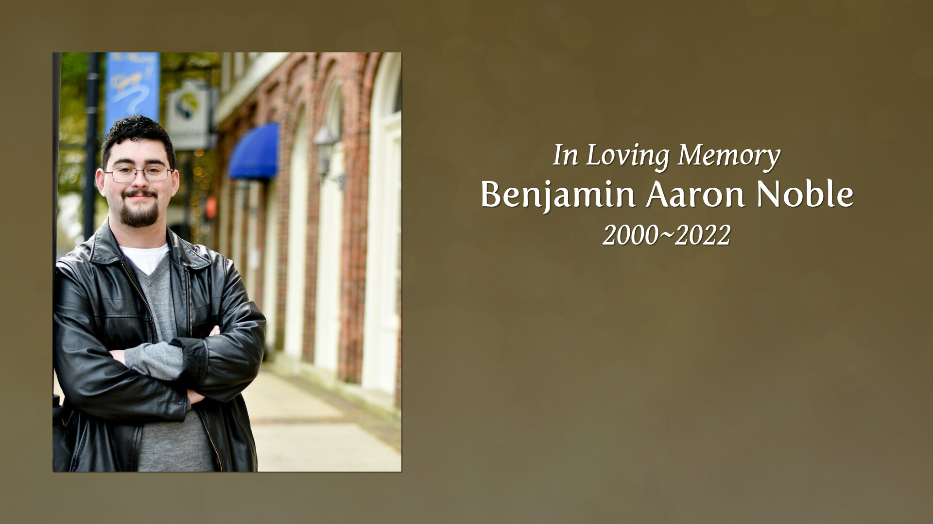 Benjamin Aaron Noble - Tribute Video