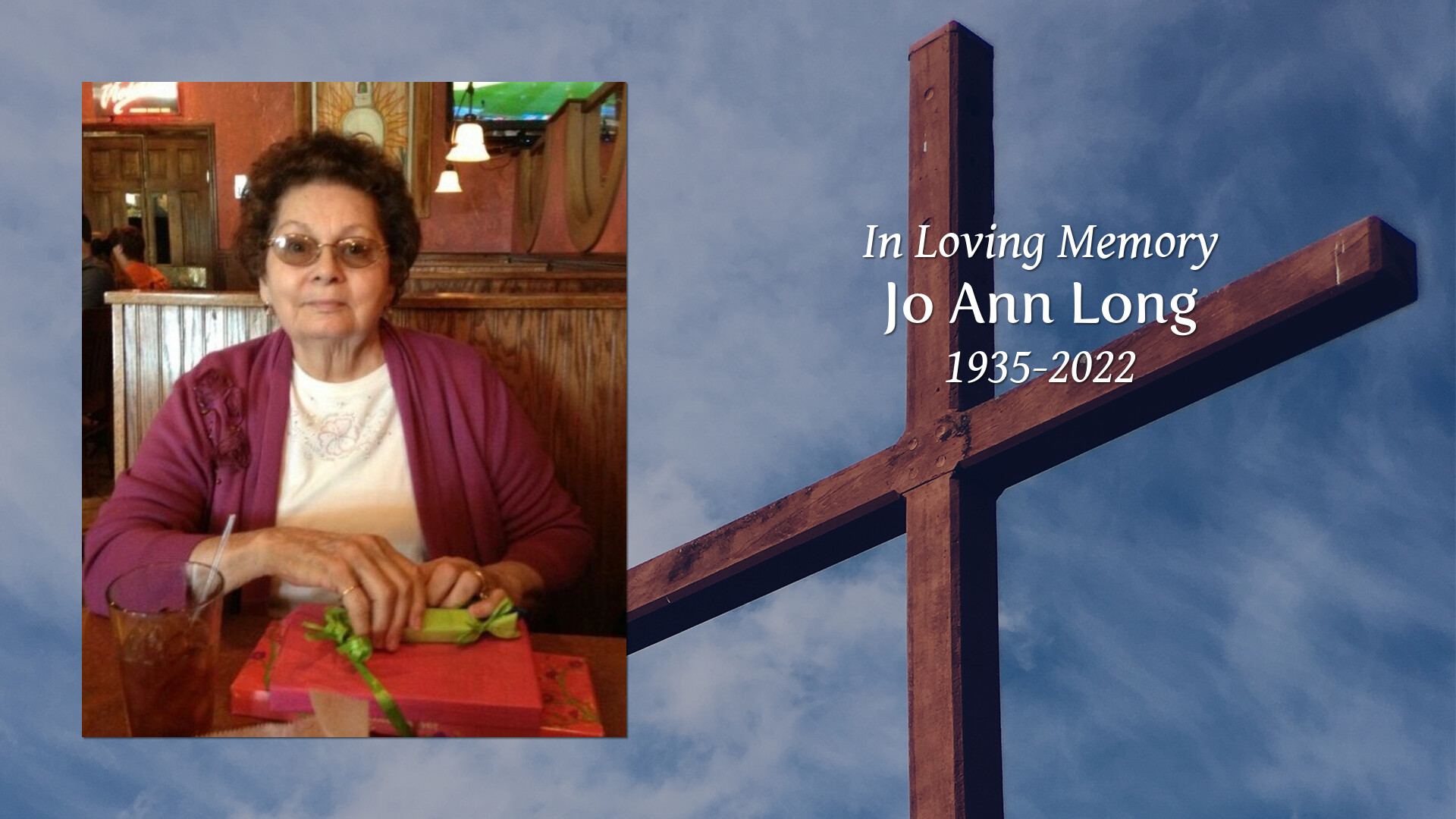 Jo Ann Long - Tribute Video