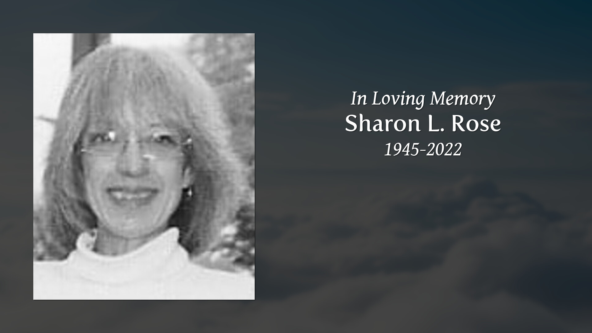 Sharon L. Rose - Tribute Video