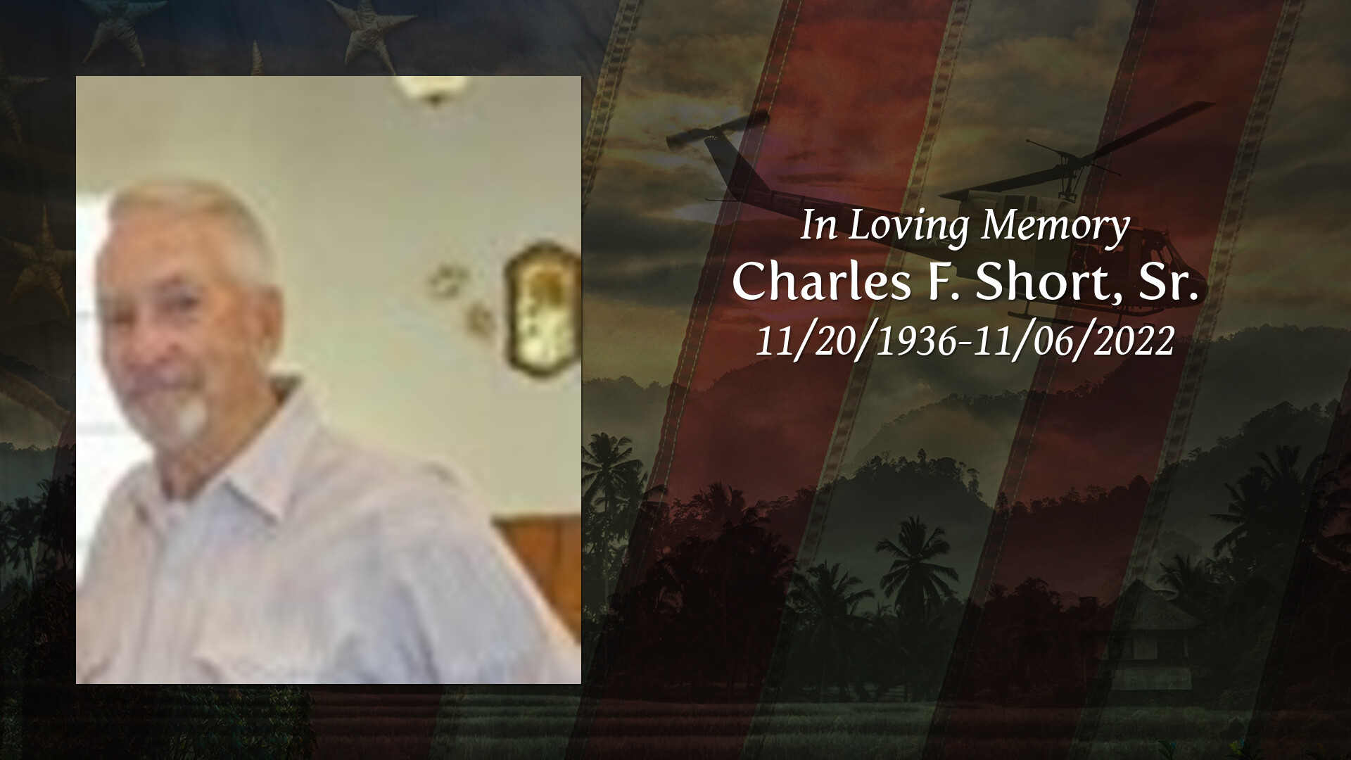 Charles F. Short, Sr. - Tribute Video