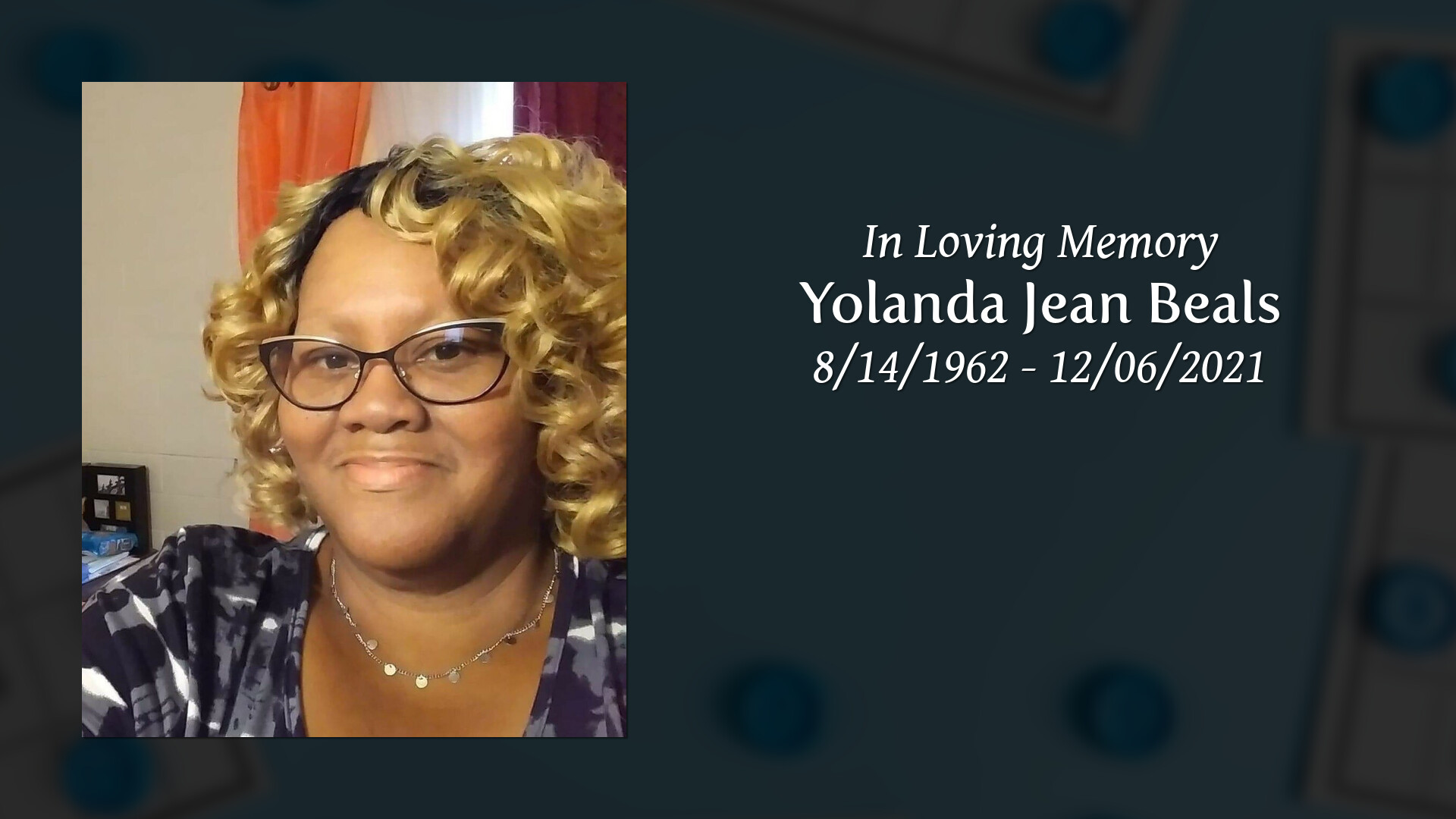 Yolanda Jean Beals - Tribute Video