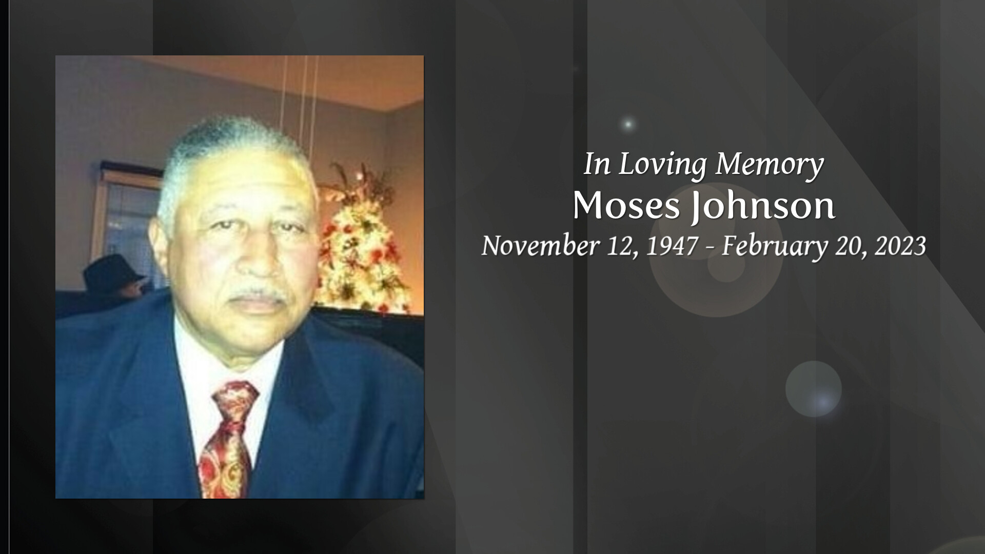 Moses Johnson - Tribute Video