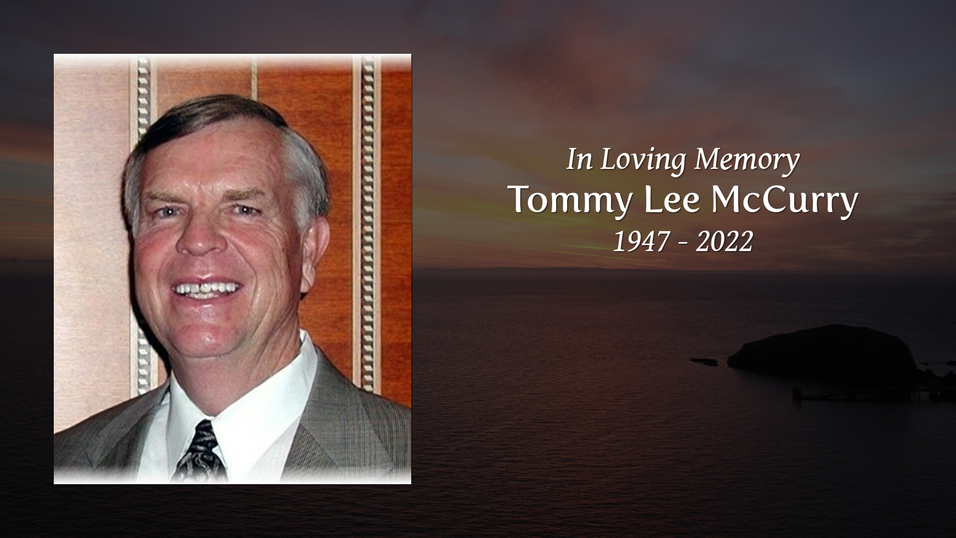 Tommy Lee McCurry - Tribute Video