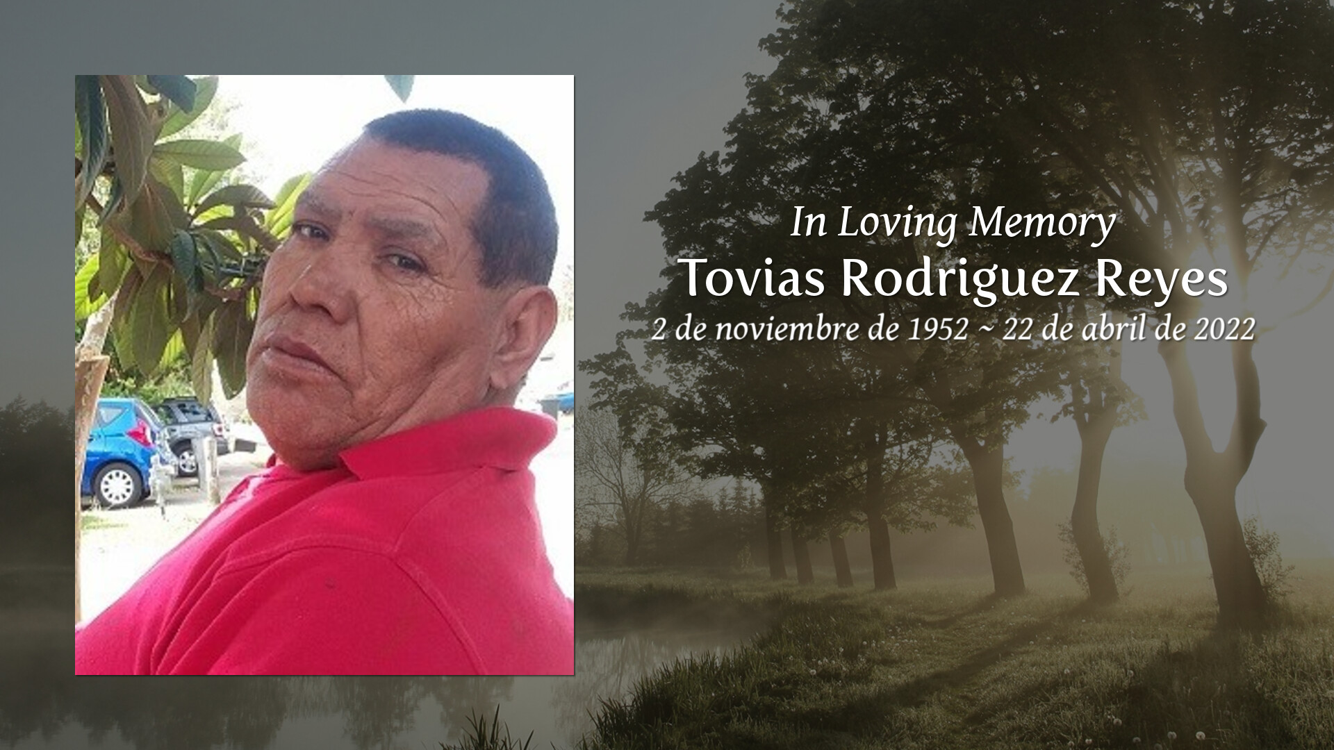Tovias Rodriguez Reyes - Tribute Video