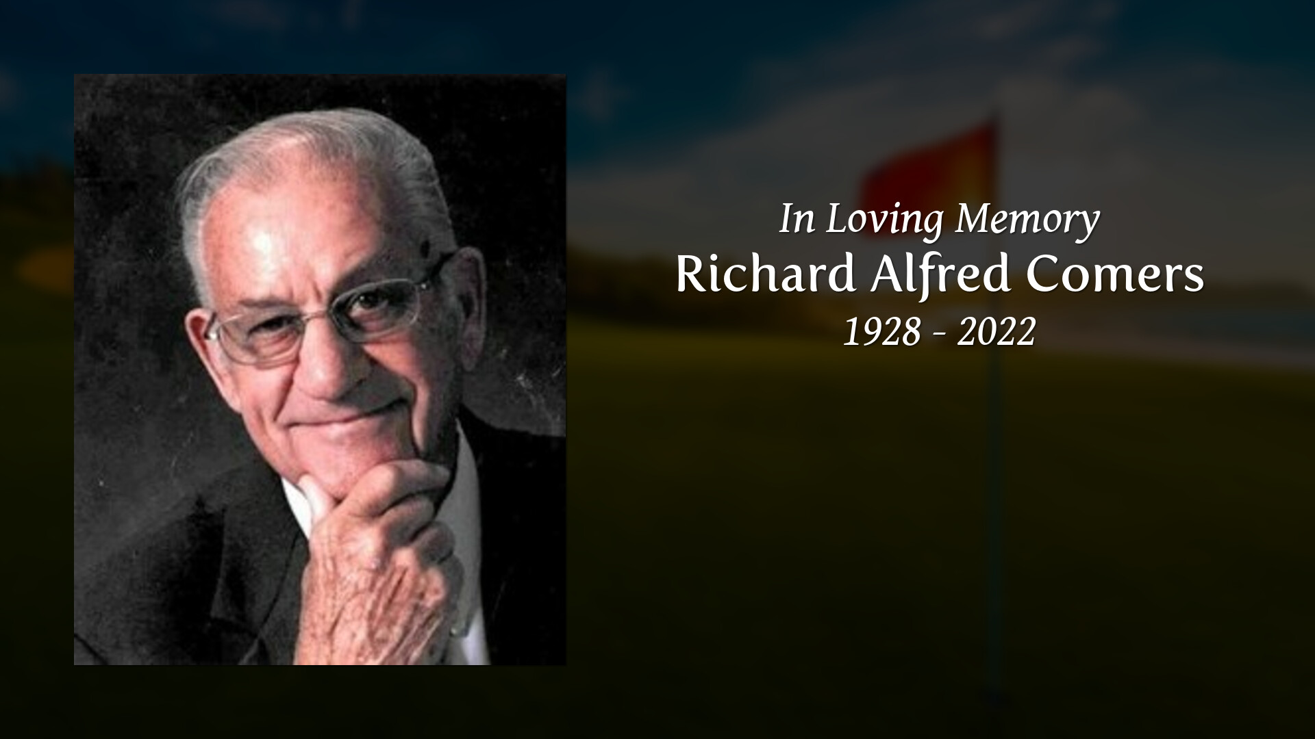 Richard Alfred Comers - Tribute Video