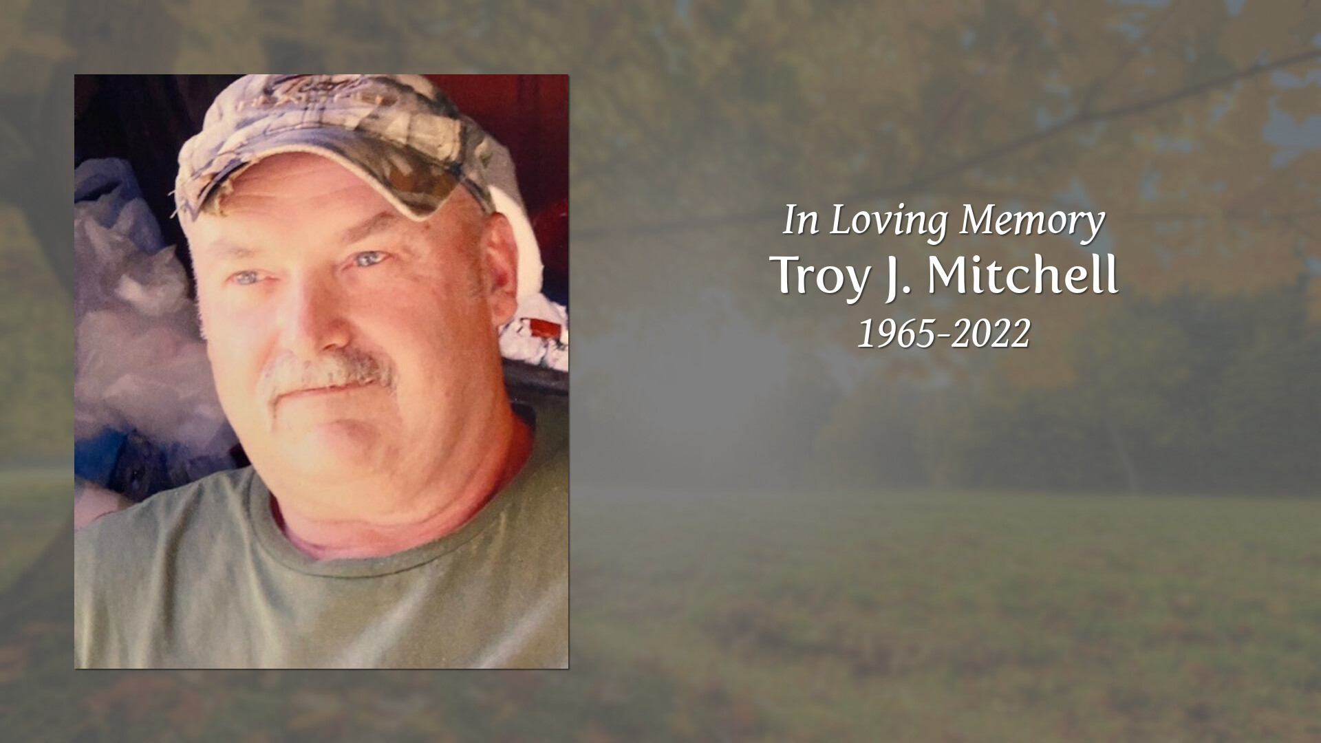 Troy J. Mitchell - Tribute Video