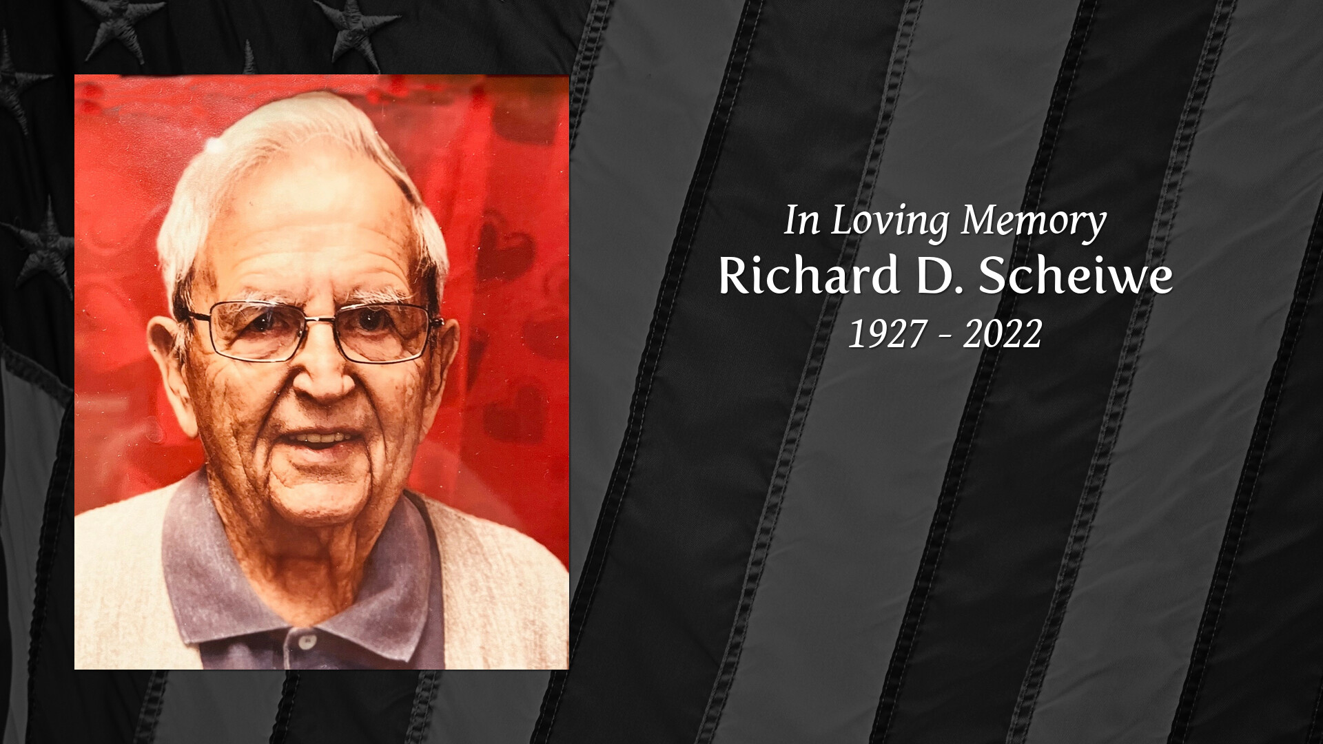 Richard D. Scheiwe - Tribute Video