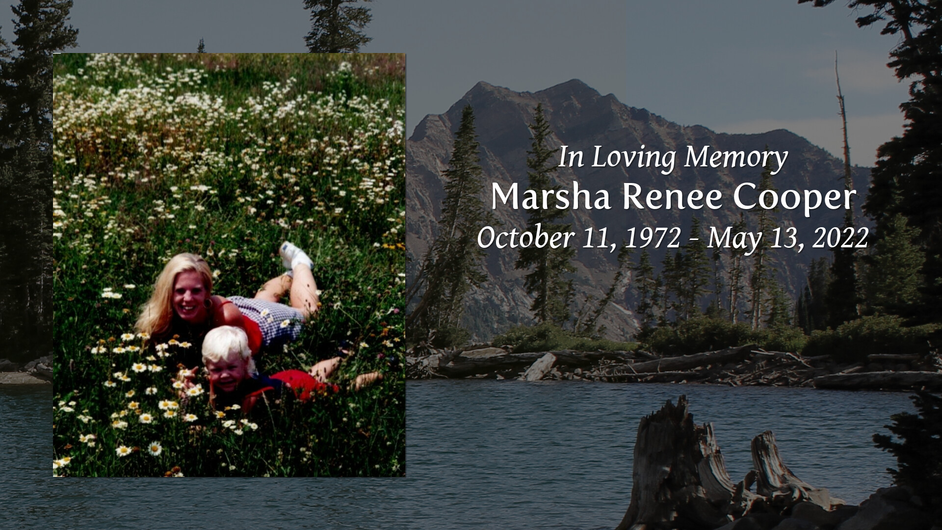 Marsha Renee Cooper - Tribute Video