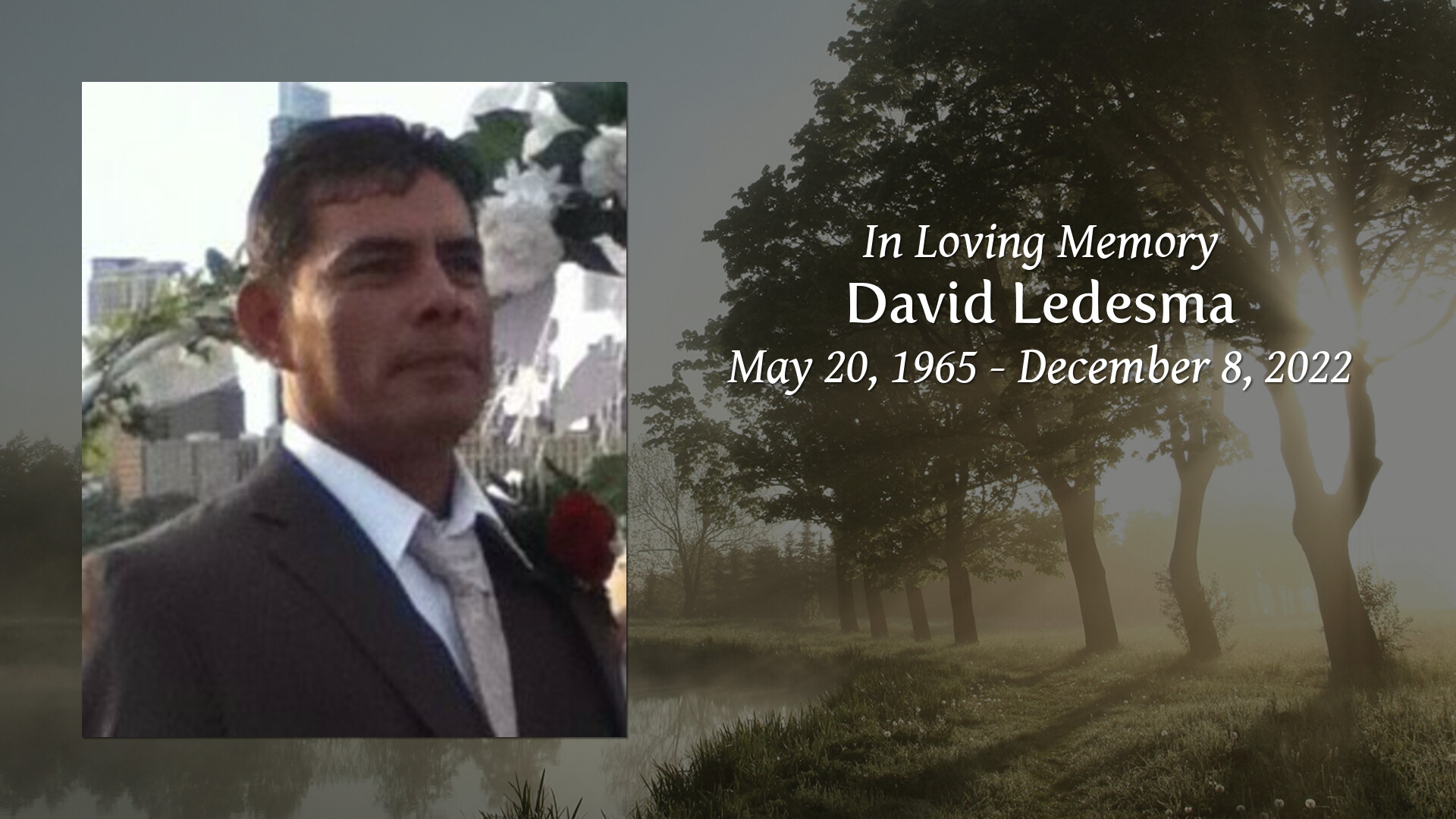 David Ledesma - Tribute Video