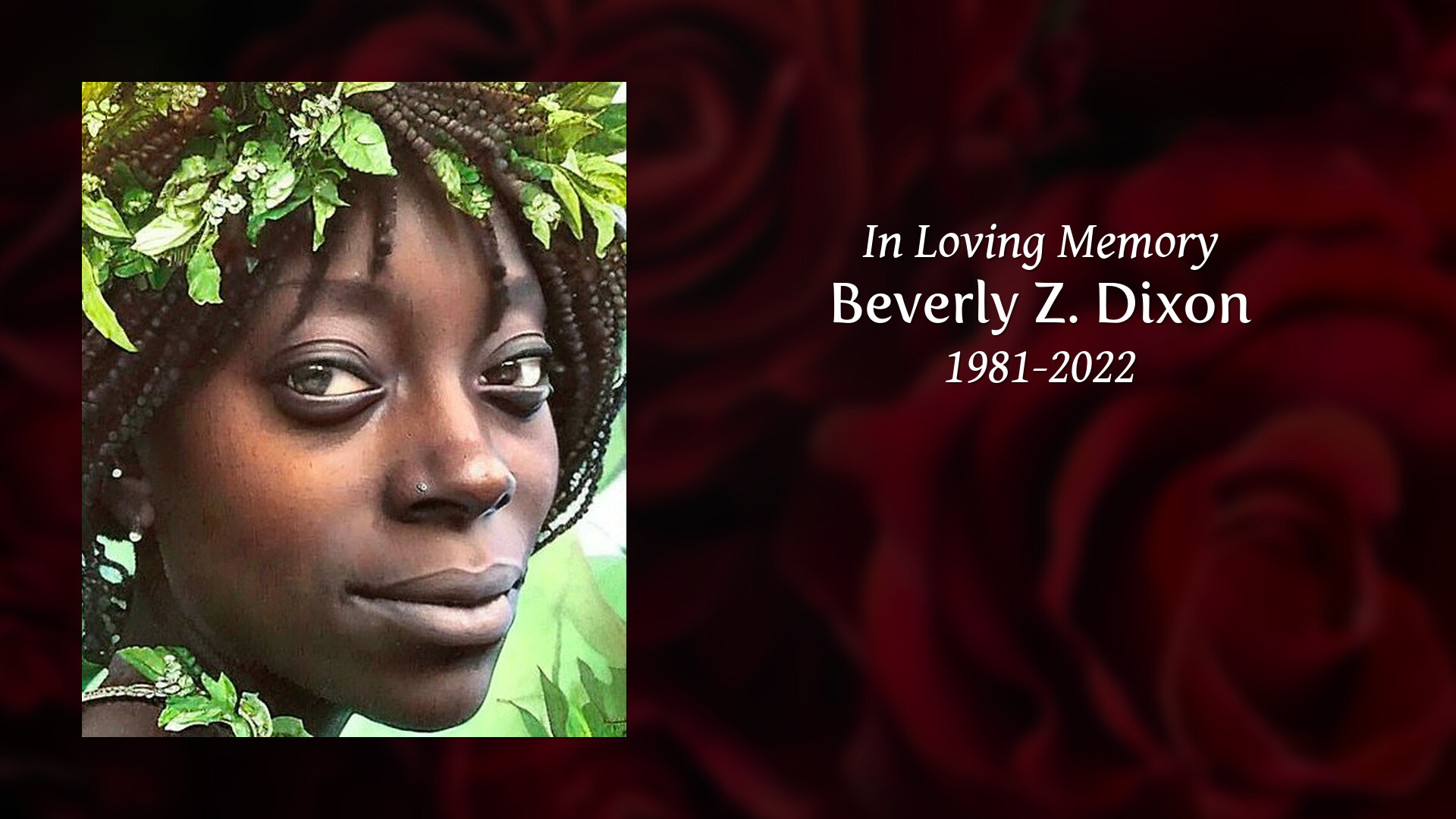 Beverly Z. Dixon - Tribute Video