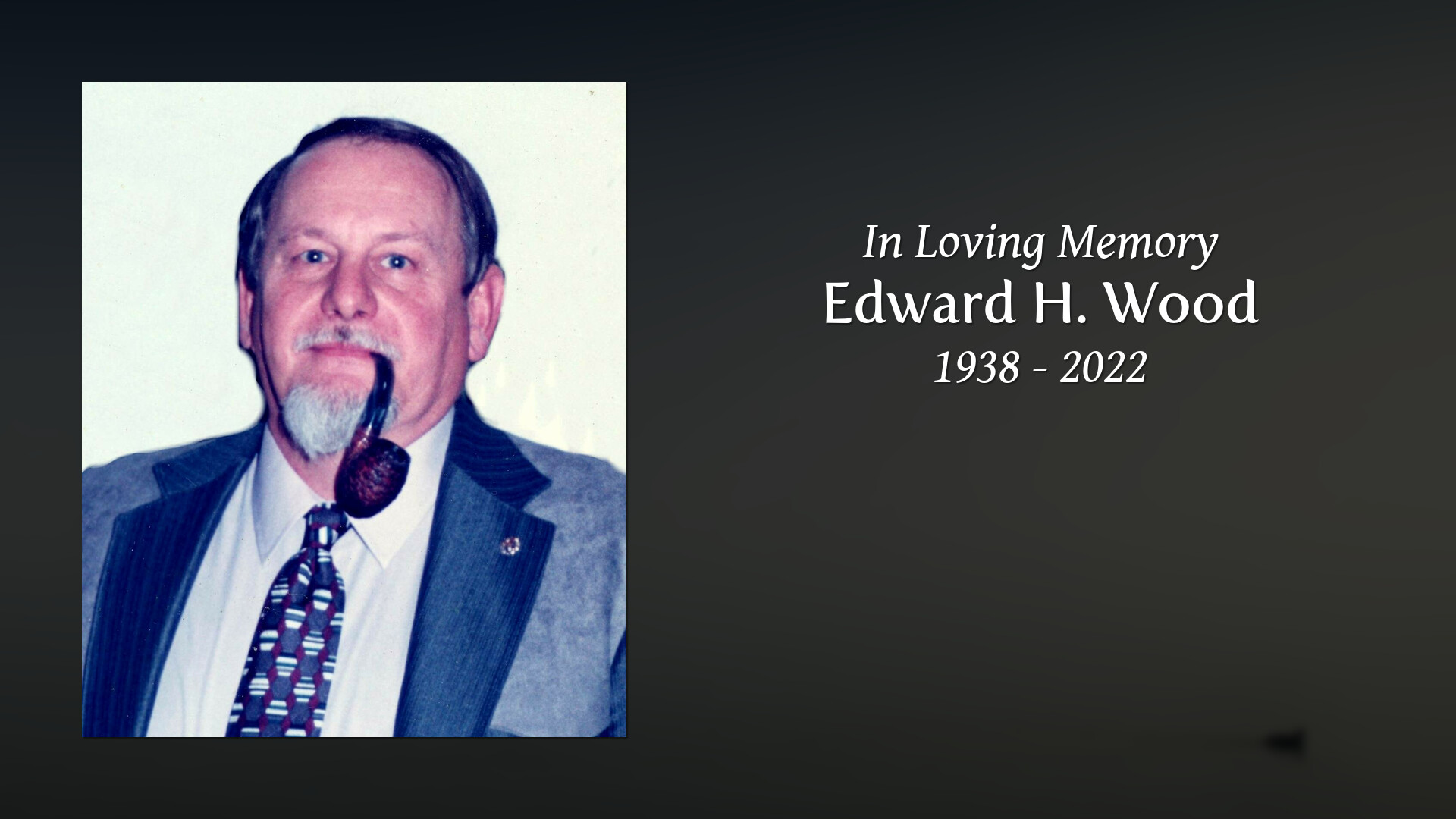Edward H. Wood - Tribute Video