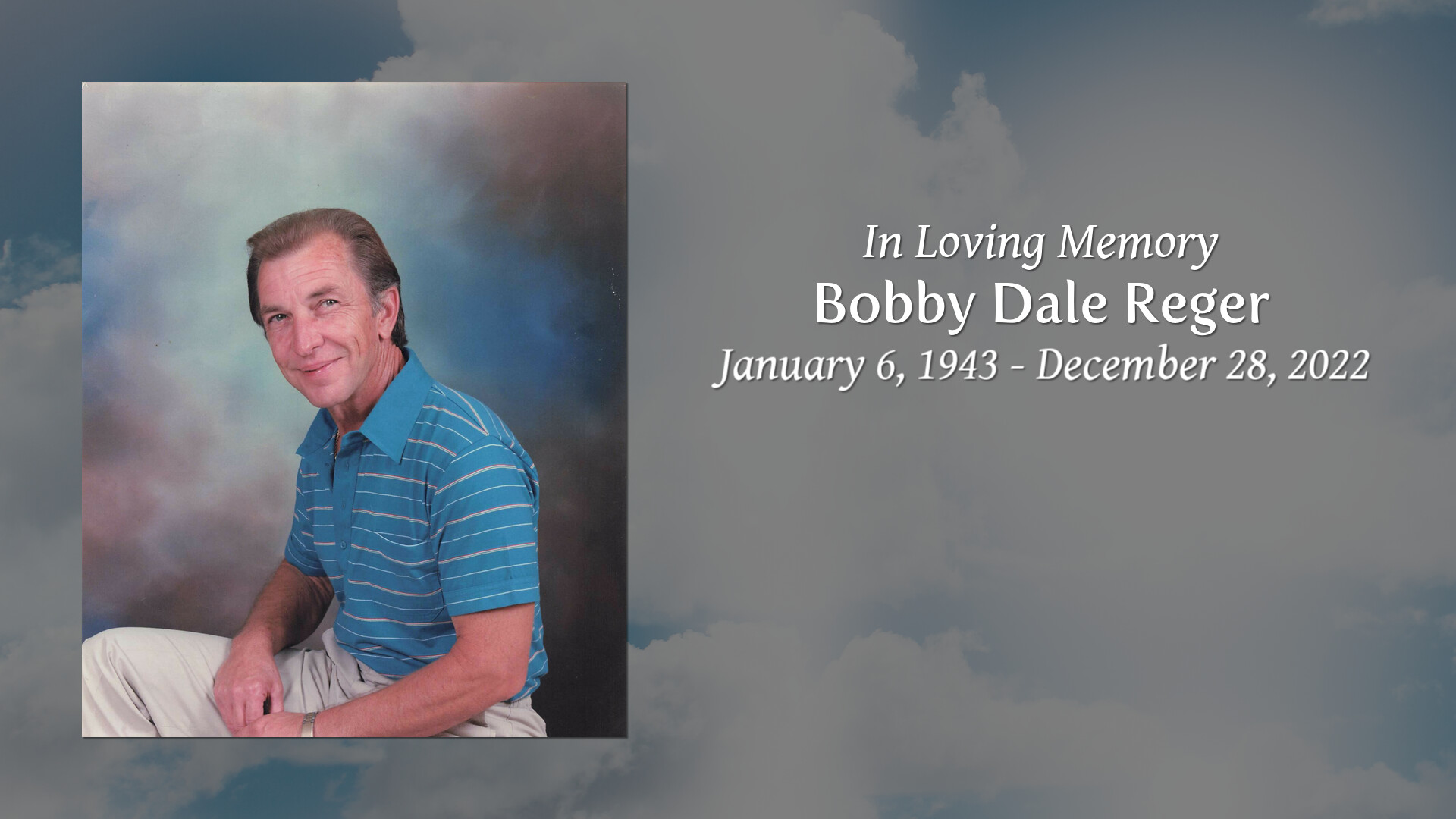 Bobby Dale Reger - Tribute Video