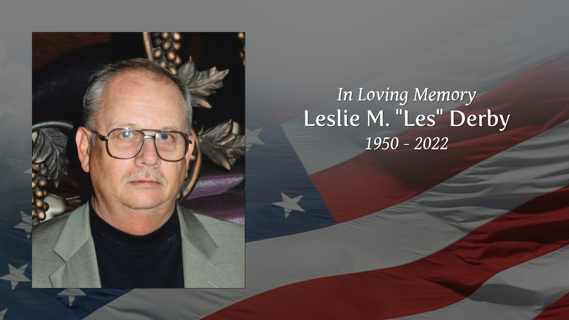 Leslie M. "Les" Derby - Tribute Video