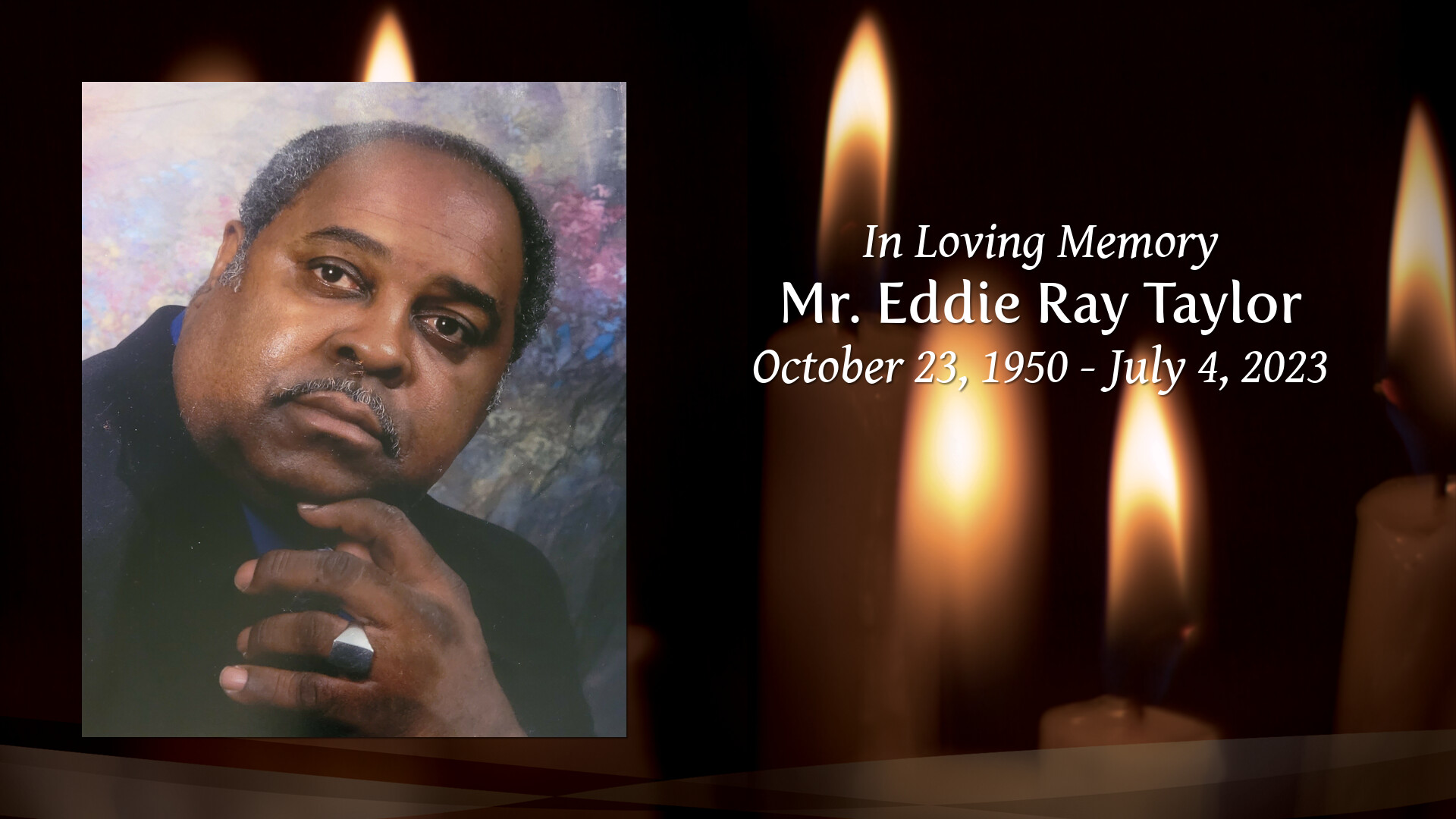 Mr. Eddie Ray Taylor - Tribute Video