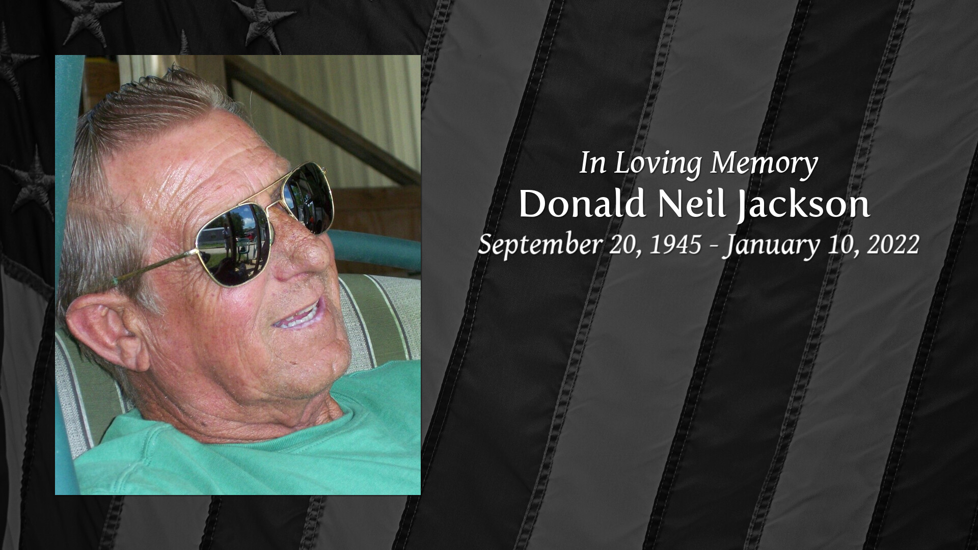 Donald Neil Jackson - Tribute Video