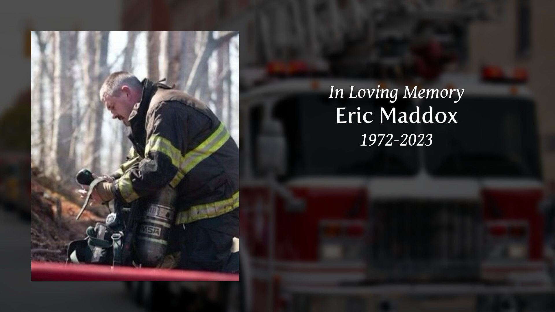 Eric Maddox - Tribute Video