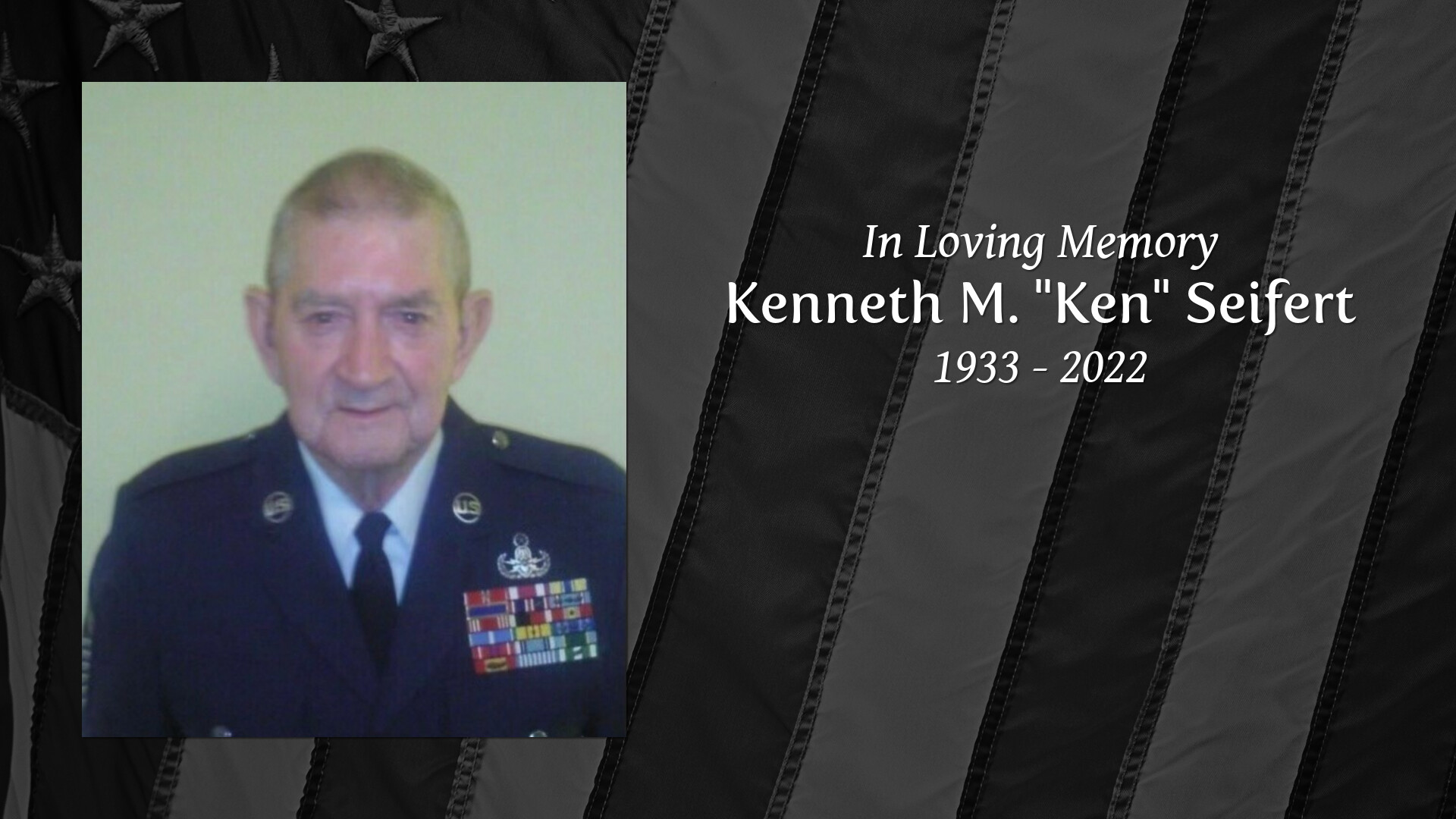 Kenneth M. "Ken" Seifert - Tribute Video