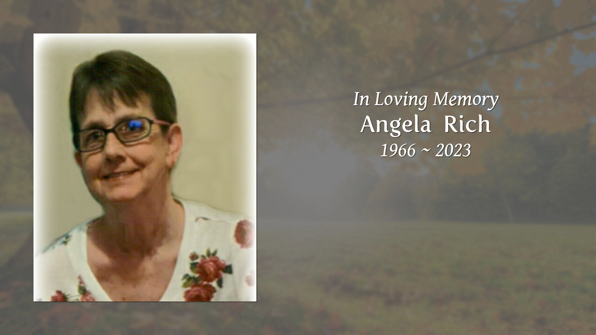 Angela Rich - Tribute Video