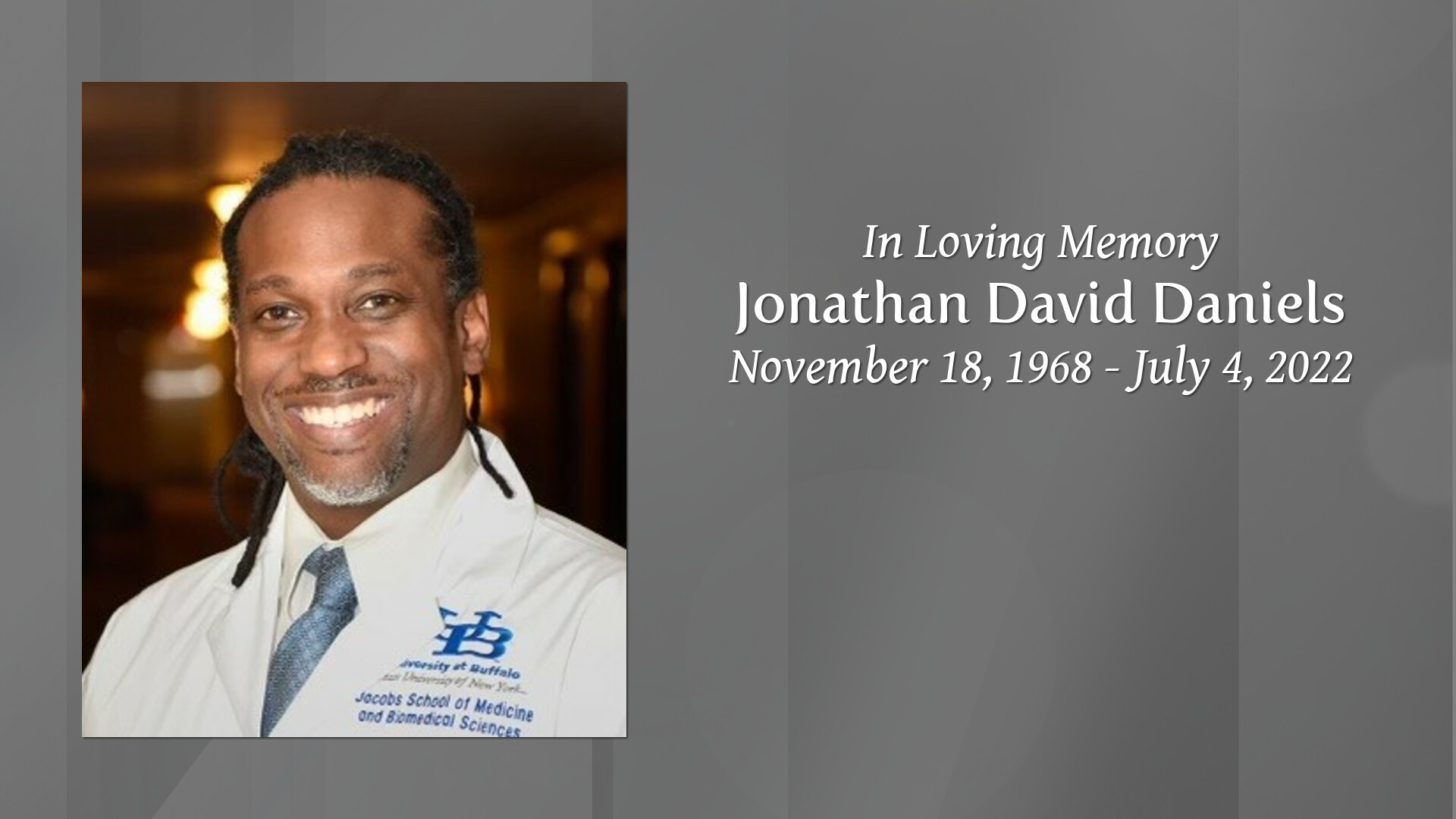 Jonathan David Daniels - Tribute Video