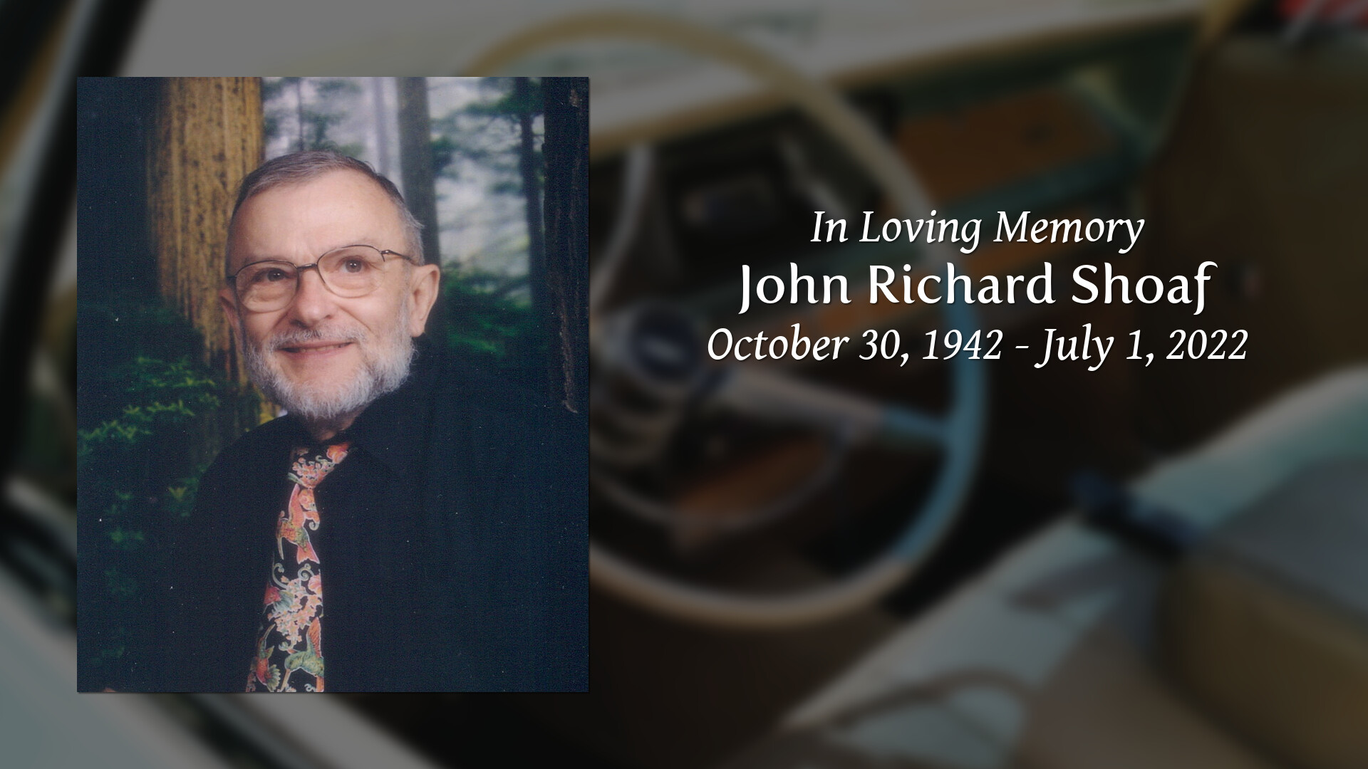 John Richard Shoaf - Tribute Video