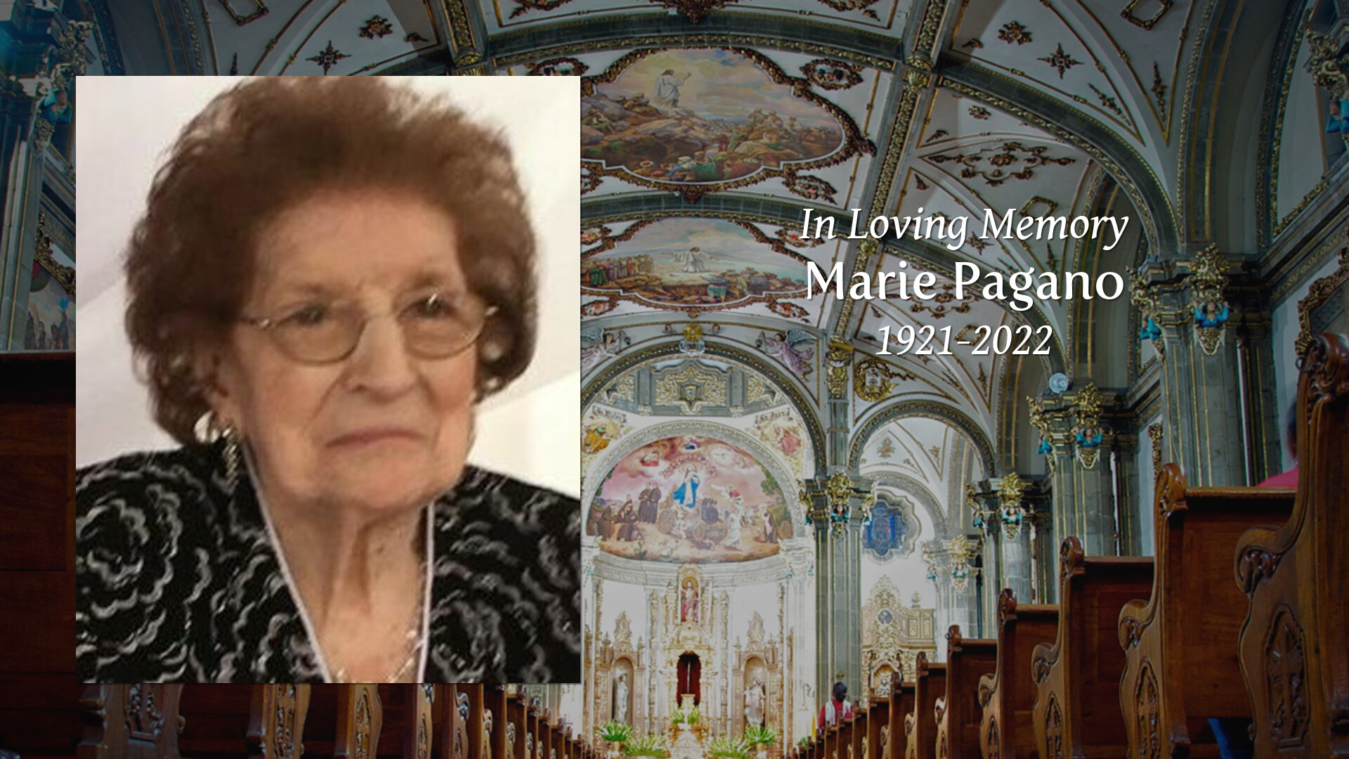 Marie Pagano - Tribute Video