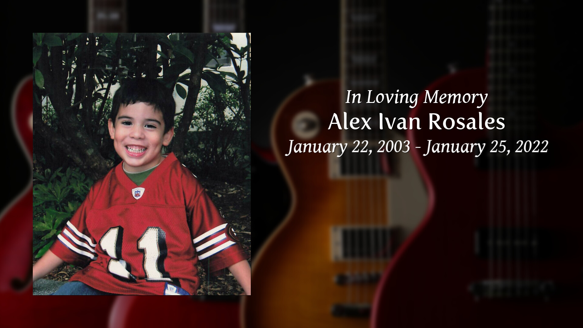 Alex Ivan Rosales - Tribute Video